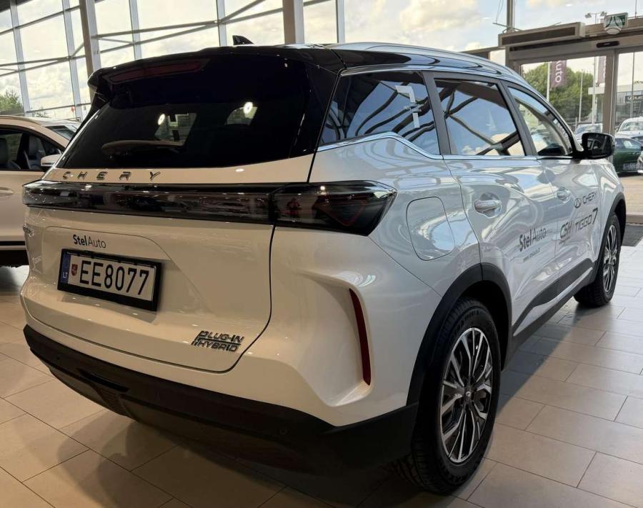 White Chery tiggo-7 2026 in Kaunas, with an engine capacity of 1.50 L and mileage of 1 thousand km for 33500 €, photo 7 on AUTOMOTO.COM.LV