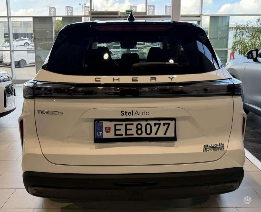 White Chery tiggo-7 2026 in Kaunas, with an engine capacity of 1.50 L and mileage of 1 thousand km for 33500 €, photo 8 on AUTOMOTO.COM.LV