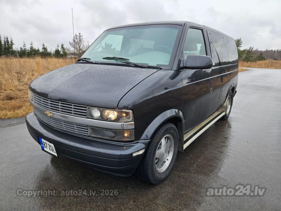 Melns Chevrolet Astro 1997 Tallina, ar dzinēja tilpumu 4.30 L un nobraukumu 196 tūkst. km par 5900 €, foto 1 vietnē AUTOMOTO.COM.LV