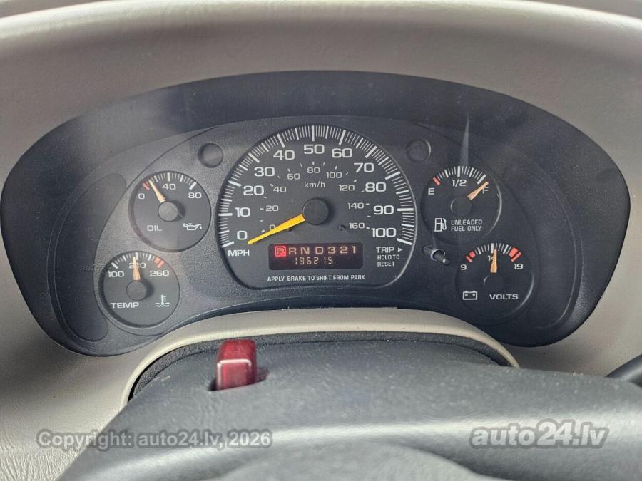 Melns Chevrolet Astro 1997 Tallina, ar dzinēja tilpumu 4.30 L un nobraukumu 196 tūkst. km par 5900 €, foto 17 vietnē AUTOMOTO.COM.LV