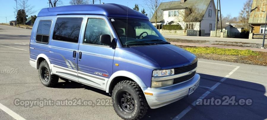 Blue Chevrolet Astro 1996 in Tallinn, with an engine capacity of 4.30 L and mileage of 201 thousand km for 12100 €, photo 3 on AUTOMOTO.COM.LV