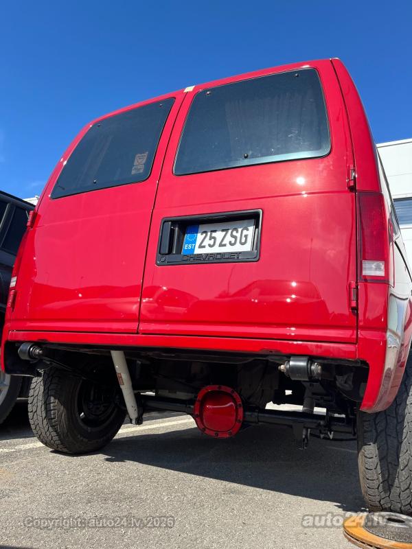 Sarkans Chevrolet Astro 1990 Tallina, ar dzinēja tilpumu 4.30 L un nobraukumu 0 tūkst. km par 7800 €, foto 6 vietnē AUTOMOTO.COM.LV