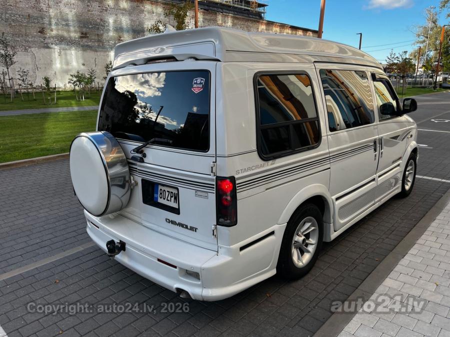 Белый Шевроле Астро 1999 в Таллин, объемом двигателя 4.30 л и пробегом 170 тыс. км за 6999 €, фото 5 на AUTOMOTO.COM.LV