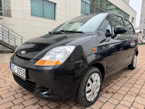 Black Chevrolet Aveo 2007 in Riga, with an engine capacity of 1.00 L and mileage of 0 thousand km for 1600 €, photo 2 on AUTOMOTO.COM.LV