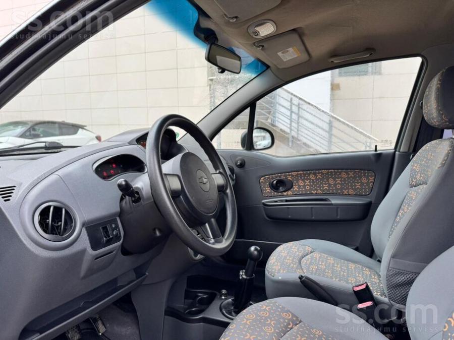 Melns Chevrolet Aveo 2007 Rīga, ar dzinēja tilpumu 1.00 L un nobraukumu 0 tūkst. km par 1600 €, foto 12 vietnē AUTOMOTO.COM.LV