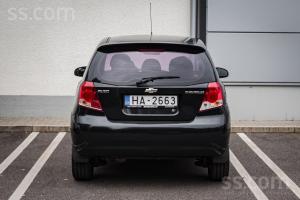 Black Chevrolet Aveo 2008 in Riga, with an engine capacity of 1.40 L and mileage of 0 thousand km for 1490 €, photo 5 on AUTOMOTO.COM.LV