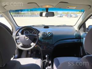 Black Chevrolet Aveo 2008 in Riga, with an engine capacity of 1.20 L and mileage of 206 thousand km for 1500 €, photo 8 on AUTOMOTO.COM.LV