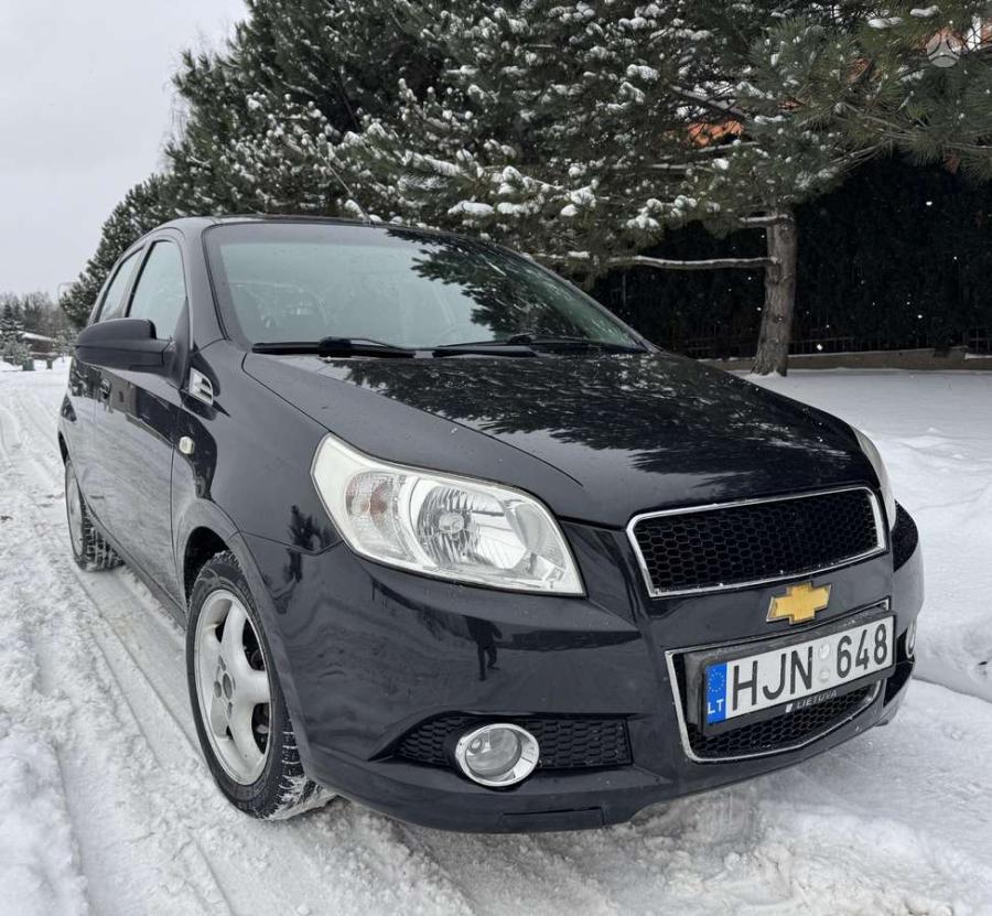 Melns Chevrolet Aveo 2009 Viļņa, ar dzinēja tilpumu 1.40 L un nobraukumu 180 tūkst. km par 2350 €, foto 10 vietnē AUTOMOTO.COM.LV