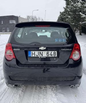 Melns Chevrolet Aveo 2009 Viļņa, ar dzinēja tilpumu 1.40 L un nobraukumu 180 tūkst. km par 2350 €, foto 12 vietnē AUTOMOTO.COM.LV