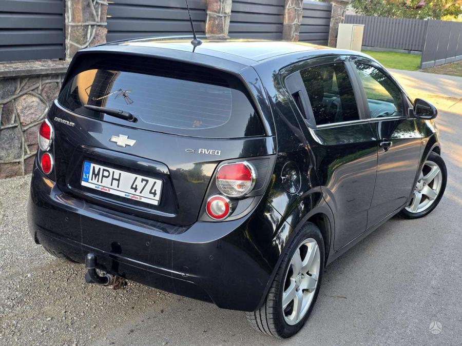 Melns Chevrolet Aveo 2012 Radviliškis, ar dzinēja tilpumu 1.40 L un nobraukumu 114 tūkst. km par 3400 €, foto 11 vietnē AUTOMOTO.COM.LV
