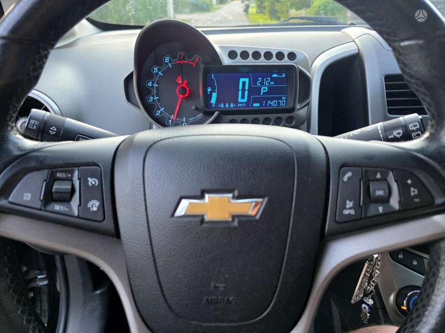 Melns Chevrolet Aveo 2012 Radviliškis, ar dzinēja tilpumu 1.40 L un nobraukumu 114 tūkst. km par 3400 €, foto 20 vietnē AUTOMOTO.COM.LV