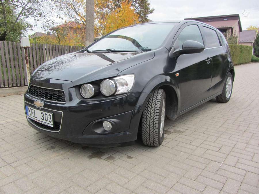 Black Chevrolet Aveo 2012 in Taurage, with an engine capacity of 1.25 L and mileage of 240 thousand km for 2800 €, photo 3 on AUTOMOTO.COM.LV