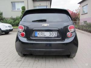 Black Chevrolet Aveo 2012 in Taurage, with an engine capacity of 1.25 L and mileage of 240 thousand km for 2800 €, photo 6 on AUTOMOTO.COM.LV