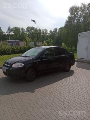 Melns Chevrolet Aveo 2008 Rīga, ar dzinēja tilpumu 1.40 L un nobraukumu 203 tūkst. km par 2350 €, foto 1 vietnē AUTOMOTO.COM.LV