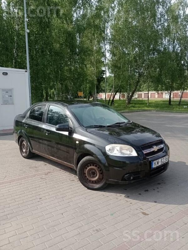 Melns Chevrolet Aveo 2008 Rīga, ar dzinēja tilpumu 1.40 L un nobraukumu 203 tūkst. km par 2350 €, foto 2 vietnē AUTOMOTO.COM.LV