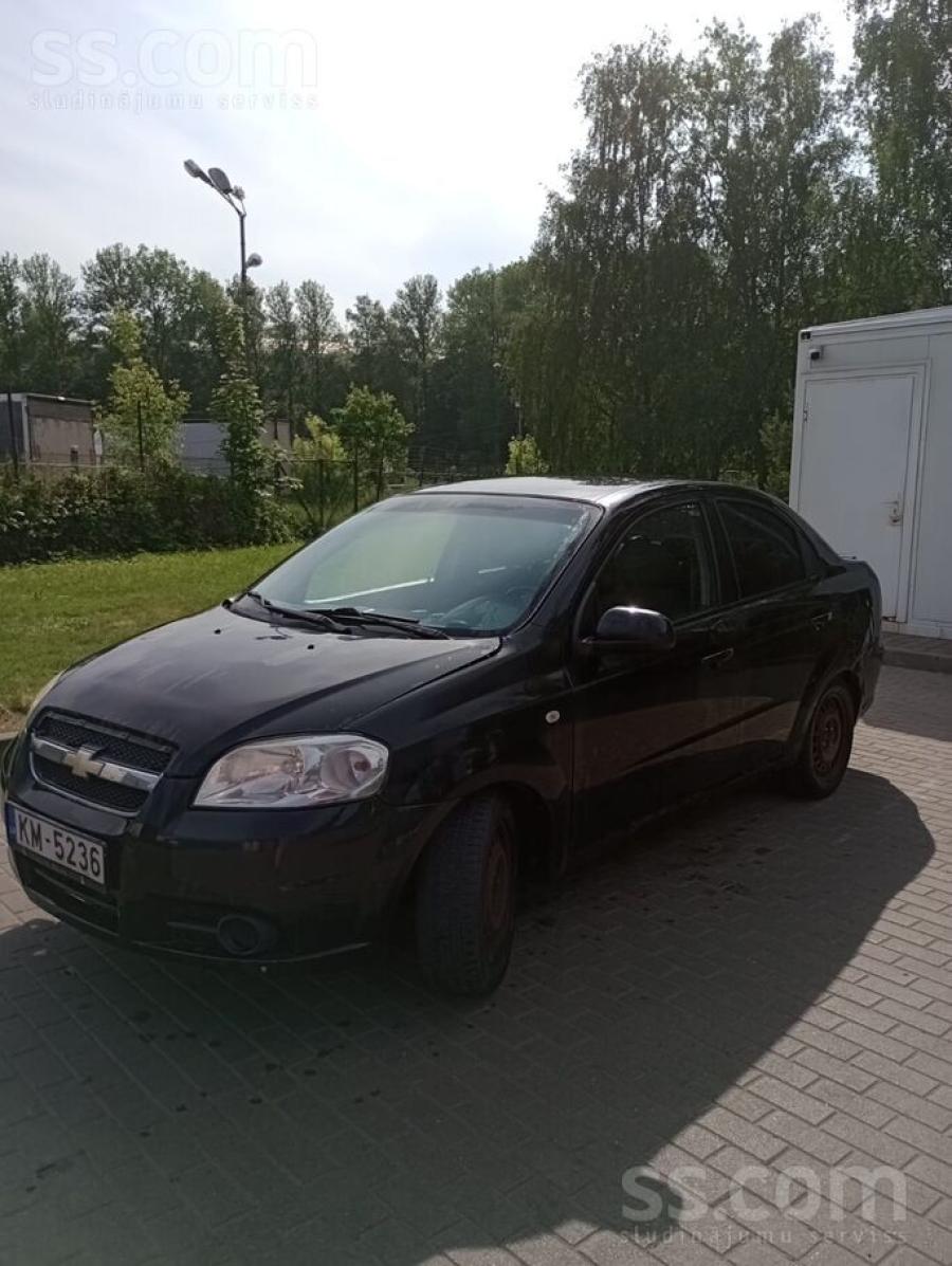 Melns Chevrolet Aveo 2008 Rīga, ar dzinēja tilpumu 1.40 L un nobraukumu 203 tūkst. km par 2350 €, foto 5 vietnē AUTOMOTO.COM.LV