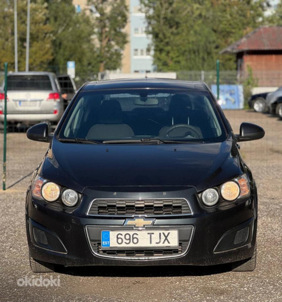 Black Chevrolet Aveo 2012 in Narva, with an engine capacity of 1.20 L and mileage of 257 thousand km for 990 €, photo 1 on AUTOMOTO.COM.LV