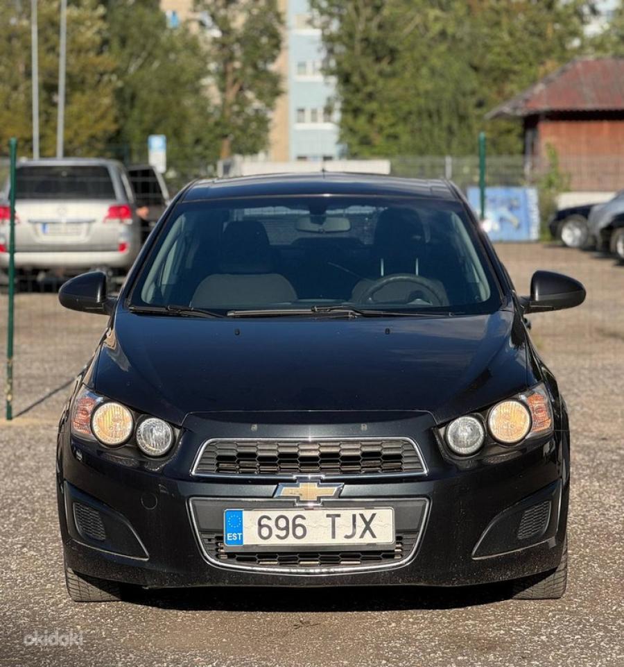 Black Chevrolet Aveo 2012 in Narva, with an engine capacity of 1.20 L and mileage of 257 thousand km for 990 €, photo 10 on AUTOMOTO.COM.LV