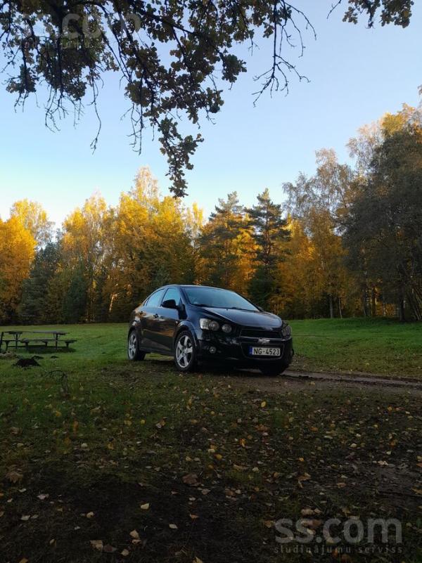Black Chevrolet Aveo 2013 in Riga, with an engine capacity of 1.40 L and mileage of 228 thousand km for 1999 €, photo 1 on AUTOMOTO.COM.LV