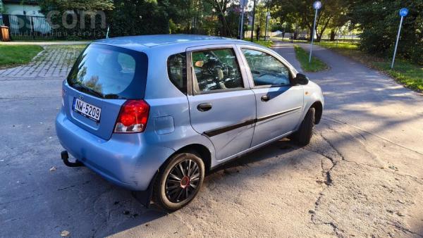 Zils Chevrolet Aveo 2003 Rīga, ar dzinēja tilpumu 1.40 L un nobraukumu 213 tūkst. km par 900 €, foto 5 vietnē AUTOMOTO.COM.LV