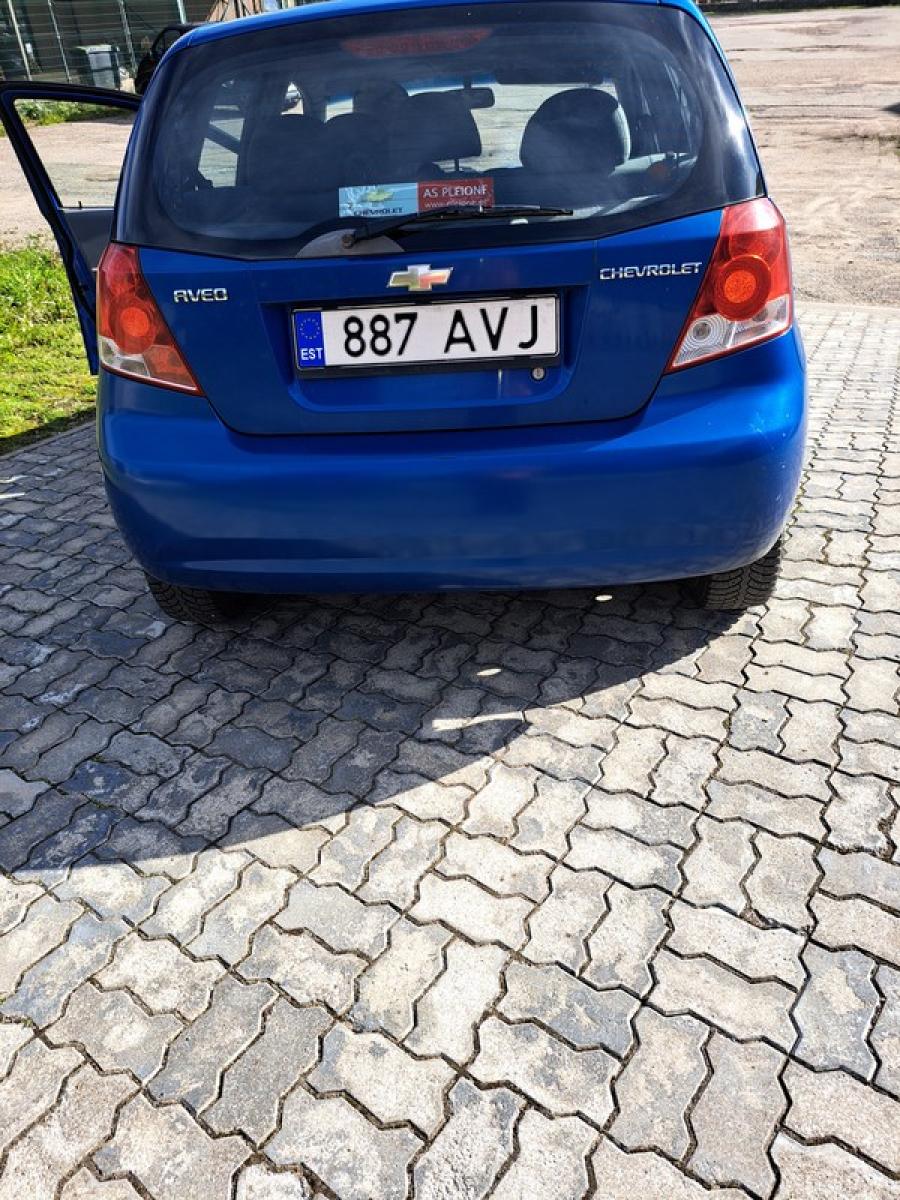 Zils Chevrolet Aveo 2005 Narva-Jēsū, ar dzinēja tilpumu 0.00 L un nobraukumu 141 tūkst. km par 800 €, foto 19 vietnē AUTOMOTO.COM.LV