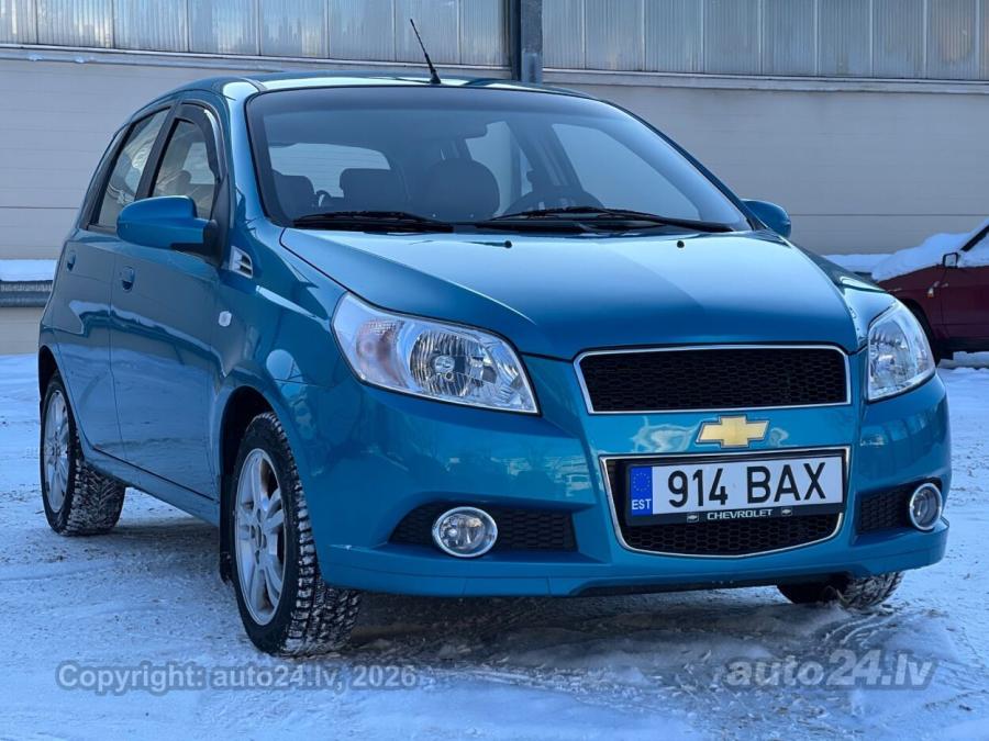 Zils Chevrolet Aveo 2008 Narva, ar dzinēja tilpumu 1.40 L un nobraukumu 61 tūkst. km par 1499 €, foto 1 vietnē AUTOMOTO.COM.LV