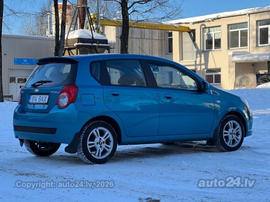 Zils Chevrolet Aveo 2008 Narva, ar dzinēja tilpumu 1.40 L un nobraukumu 61 tūkst. km par 1499 €, foto 9 vietnē AUTOMOTO.COM.LV