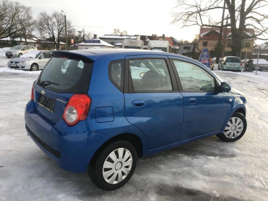 Zils Chevrolet Aveo 2008 Rīga, ar dzinēja tilpumu 1.40 L un nobraukumu 197 tūkst. km par 2950 €, foto 5 vietnē AUTOMOTO.COM.LV