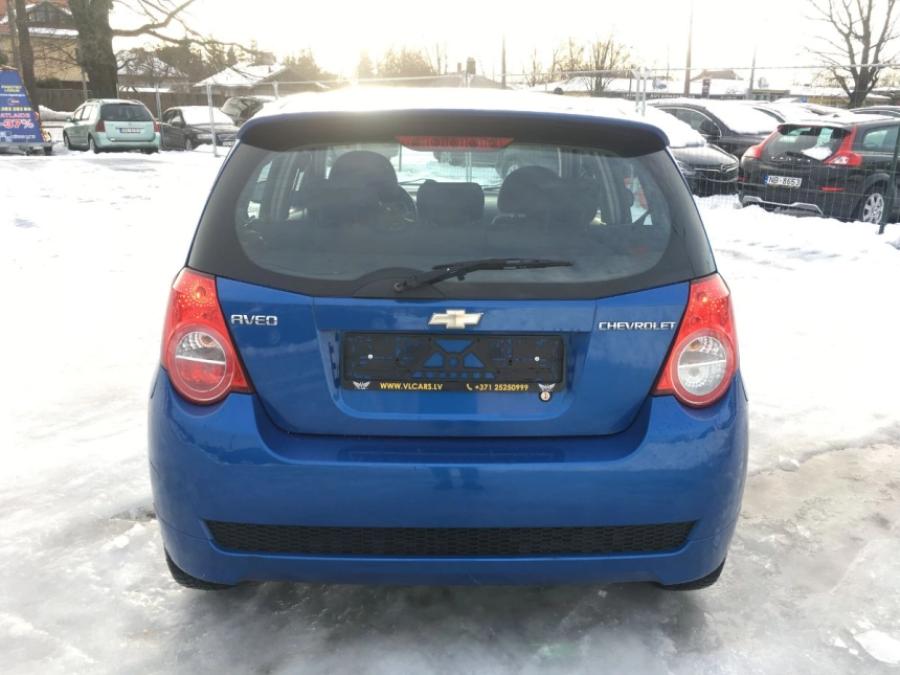 Zils Chevrolet Aveo 2008 Rīga, ar dzinēja tilpumu 1.40 L un nobraukumu 197 tūkst. km par 2950 €, foto 6 vietnē AUTOMOTO.COM.LV