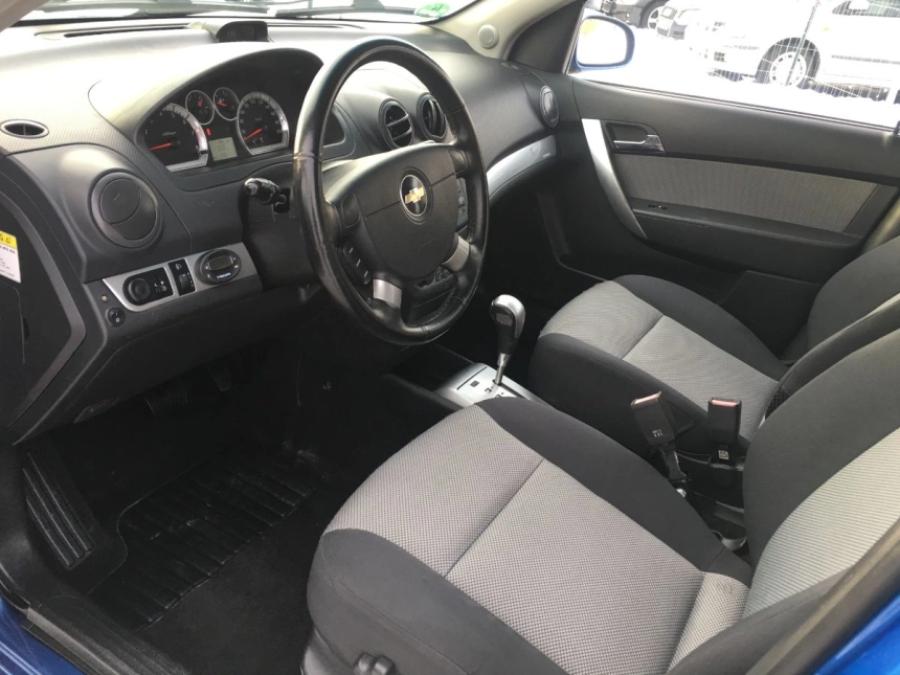 Zils Chevrolet Aveo 2008 Rīga, ar dzinēja tilpumu 1.40 L un nobraukumu 197 tūkst. km par 2950 €, foto 8 vietnē AUTOMOTO.COM.LV