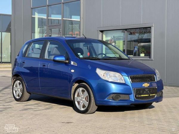Blue Chevrolet Aveo 2010 in Siauliai, with an engine capacity of 1.20 L and mileage of 145 thousand km for 2800 €, photo 2 on AUTOMOTO.COM.LV