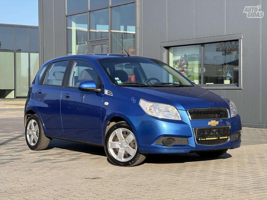 Blue Chevrolet Aveo 2010 in Siauliai, with an engine capacity of 1.20 L and mileage of 145 thousand km for 2800 €, photo 10 on AUTOMOTO.COM.LV