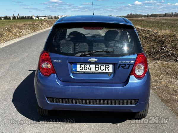 Blue Chevrolet Aveo 2010 in Tallinn, with an engine capacity of 1.40 L and mileage of 157 thousand km for 1500 €, photo 4 on AUTOMOTO.COM.LV