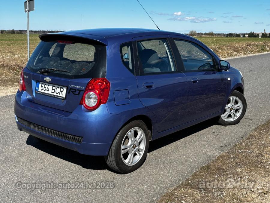 Zils Chevrolet Aveo 2010 Tallina, ar dzinēja tilpumu 1.40 L un nobraukumu 157 tūkst. km par 1500 €, foto 6 vietnē AUTOMOTO.COM.LV