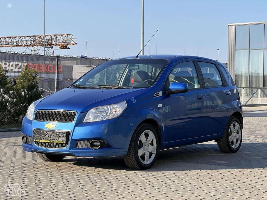 Zils Chevrolet Aveo 2010 Šauļi, ar dzinēja tilpumu 1.20 L un nobraukumu 145 tūkst. km par 2600 €, foto 1 vietnē AUTOMOTO.COM.LV