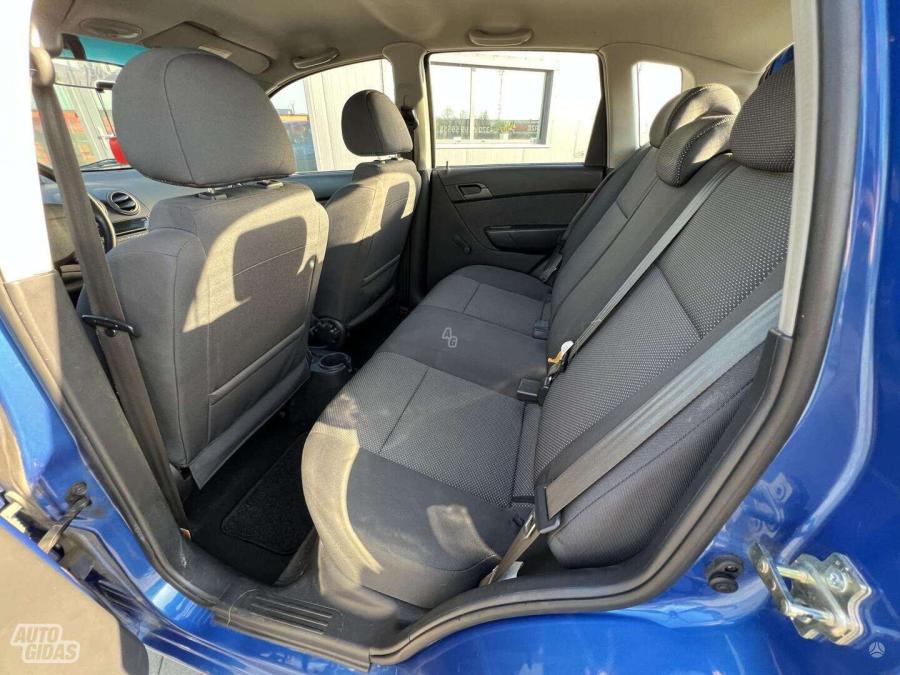 Zils Chevrolet Aveo 2010 Šauļi, ar dzinēja tilpumu 1.20 L un nobraukumu 145 tūkst. km par 2600 €, foto 18 vietnē AUTOMOTO.COM.LV