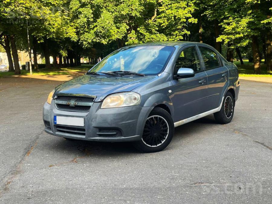 Zils Chevrolet Aveo 2006 Rīga, ar dzinēja tilpumu 1.40 L un nobraukumu 245 tūkst. km par 230 €, foto 1 vietnē AUTOMOTO.COM.LV