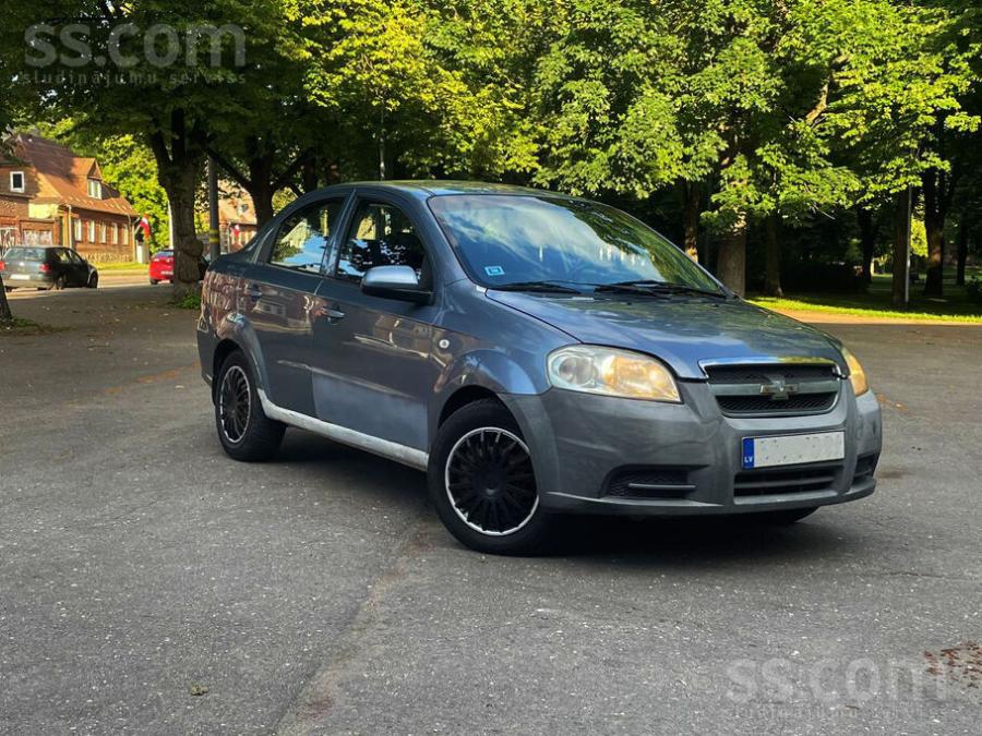 Zils Chevrolet Aveo 2006 Rīga, ar dzinēja tilpumu 1.40 L un nobraukumu 245 tūkst. km par 230 €, foto 2 vietnē AUTOMOTO.COM.LV