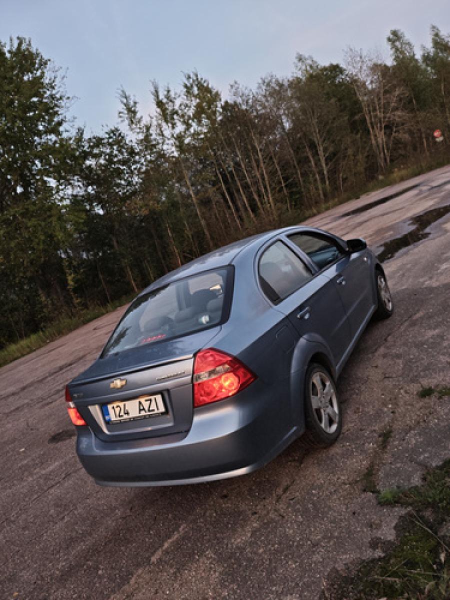 Blue Chevrolet Aveo 2006 in Kohtla-Jarve, with an engine capacity of 0.00 L and mileage of 148 thousand km for 700 €, photo 4 on AUTOMOTO.COM.LV