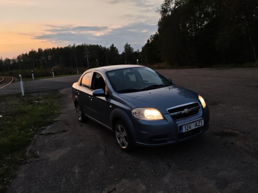 Blue Chevrolet Aveo 2006 in Kohtla-Jarve, with an engine capacity of 0.00 L and mileage of 148 thousand km for 700 €, photo 6 on AUTOMOTO.COM.LV