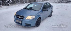 Zils Chevrolet Aveo 2007 Tallina, ar dzinēja tilpumu 1.20 L un nobraukumu 91 tūkst. km par 1300 €, foto  vietnē AUTOMOTO.COM.LV