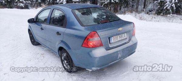 Zils Chevrolet Aveo 2007 Tallina, ar dzinēja tilpumu 1.20 L un nobraukumu 91 tūkst. km par 1300 €, foto 3 vietnē AUTOMOTO.COM.LV