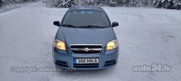 Zils Chevrolet Aveo 2007 Tallina, ar dzinēja tilpumu 1.20 L un nobraukumu 91 tūkst. km par 1300 €, foto 8 vietnē AUTOMOTO.COM.LV