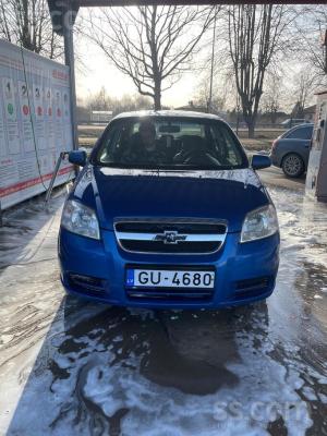 Синий Шевроле Авео 2007 в Огре, объемом двигателя 1.40 л и пробегом 218 тыс. км за 500 €, фото  на AUTOMOTO.COM.LV