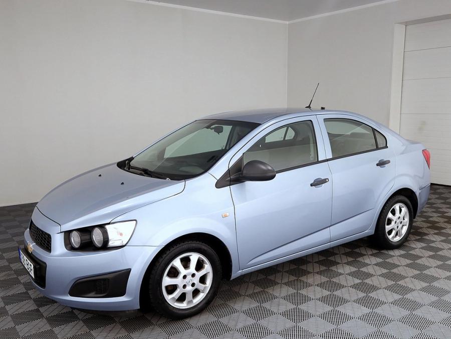 Blue Chevrolet Aveo 2012 in Tallinn, with an engine capacity of 1.20 L and mileage of 253 thousand km for 1499 €, photo 10 on AUTOMOTO.COM.LV