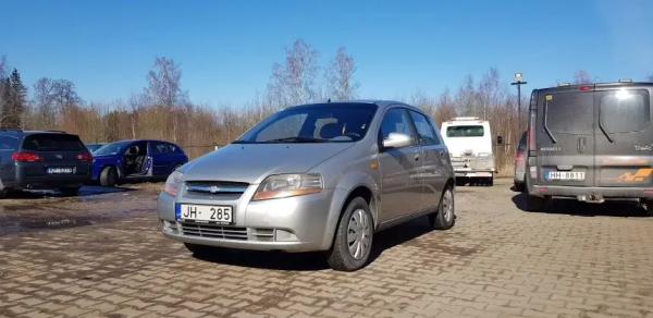 Серый Шевроле Авео 2005 в Валмиера, объемом двигателя 1.40 л и пробегом 155 тыс. км за 1000 €, фото 7 на AUTOMOTO.COM.LV