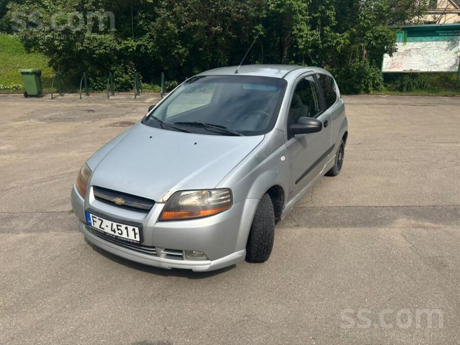 Pelēks Chevrolet Aveo 2006 Bauska, ar dzinēja tilpumu 1.20 L un nobraukumu 230 tūkst. km par 450 €, foto 1 vietnē AUTOMOTO.COM.LV