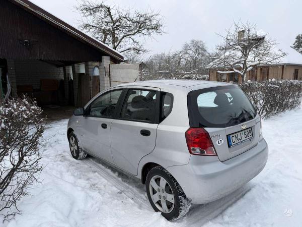 Grey Chevrolet Aveo 2007 in Vilnius, with an engine capacity of 1.15 L and mileage of 78 thousand km for 750 €, photo 2 on AUTOMOTO.COM.LV