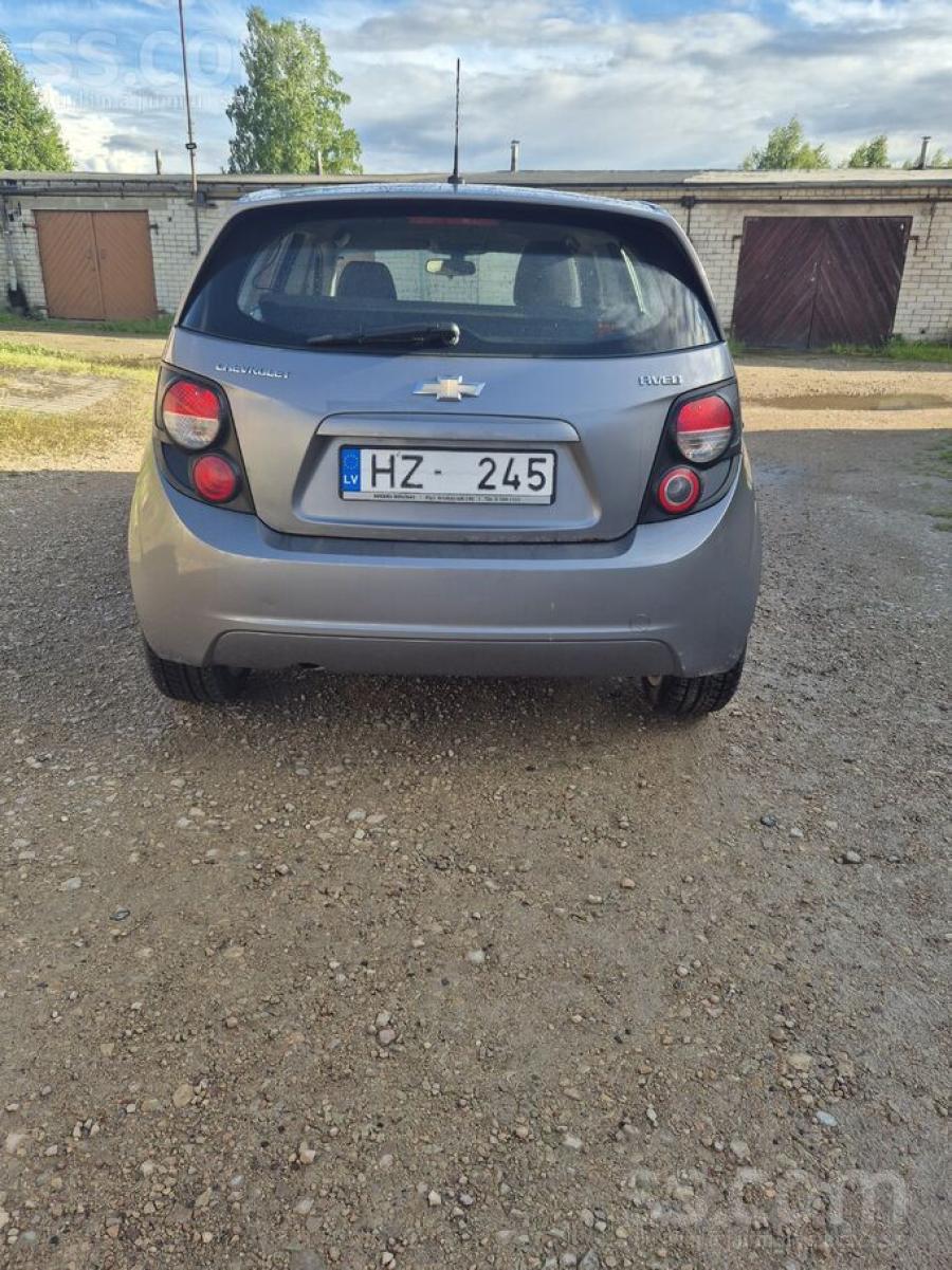 Grey Chevrolet Aveo 2012 in Riga, with an engine capacity of 1.30 L and mileage of 205 thousand km for 2500 €, photo 4 on AUTOMOTO.COM.LV