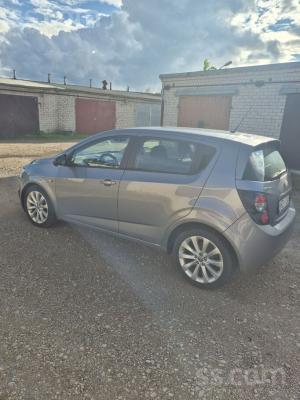 Grey Chevrolet Aveo 2012 in Riga, with an engine capacity of 1.30 L and mileage of 205 thousand km for 2500 €, photo 5 on AUTOMOTO.COM.LV